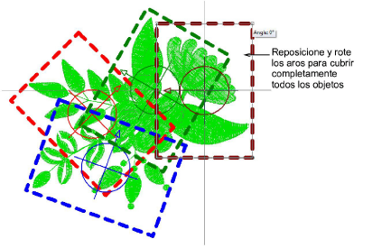 Ajustar posiciones de aro